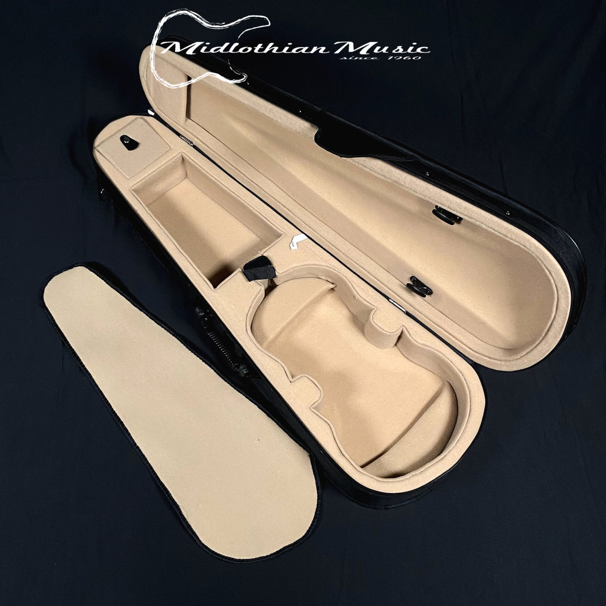 Palatino - 3/4 Violin Case - Nylon Hardshell & Foam Inside w/Carry Str