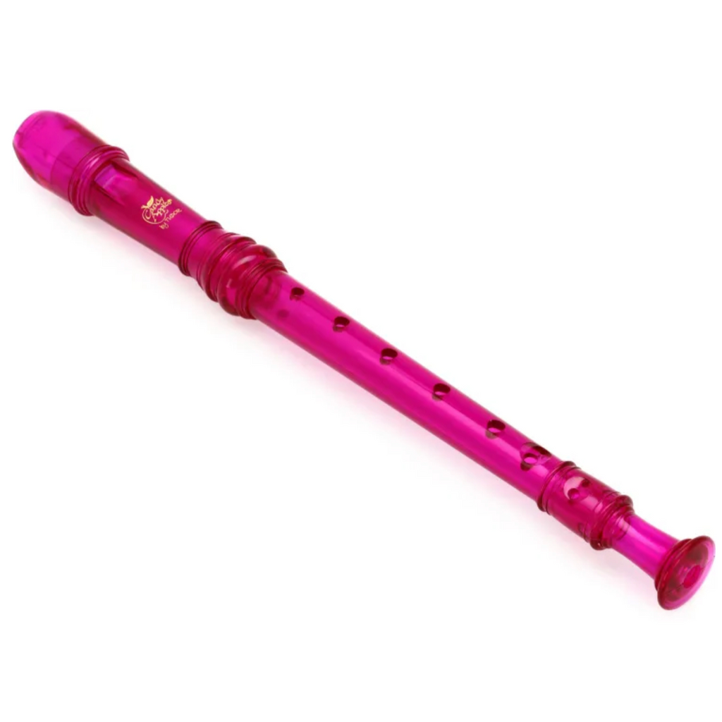 Tudor - Candy Apples - 2-Piece Plastic Soprano Recorder w/Zipper Pouch