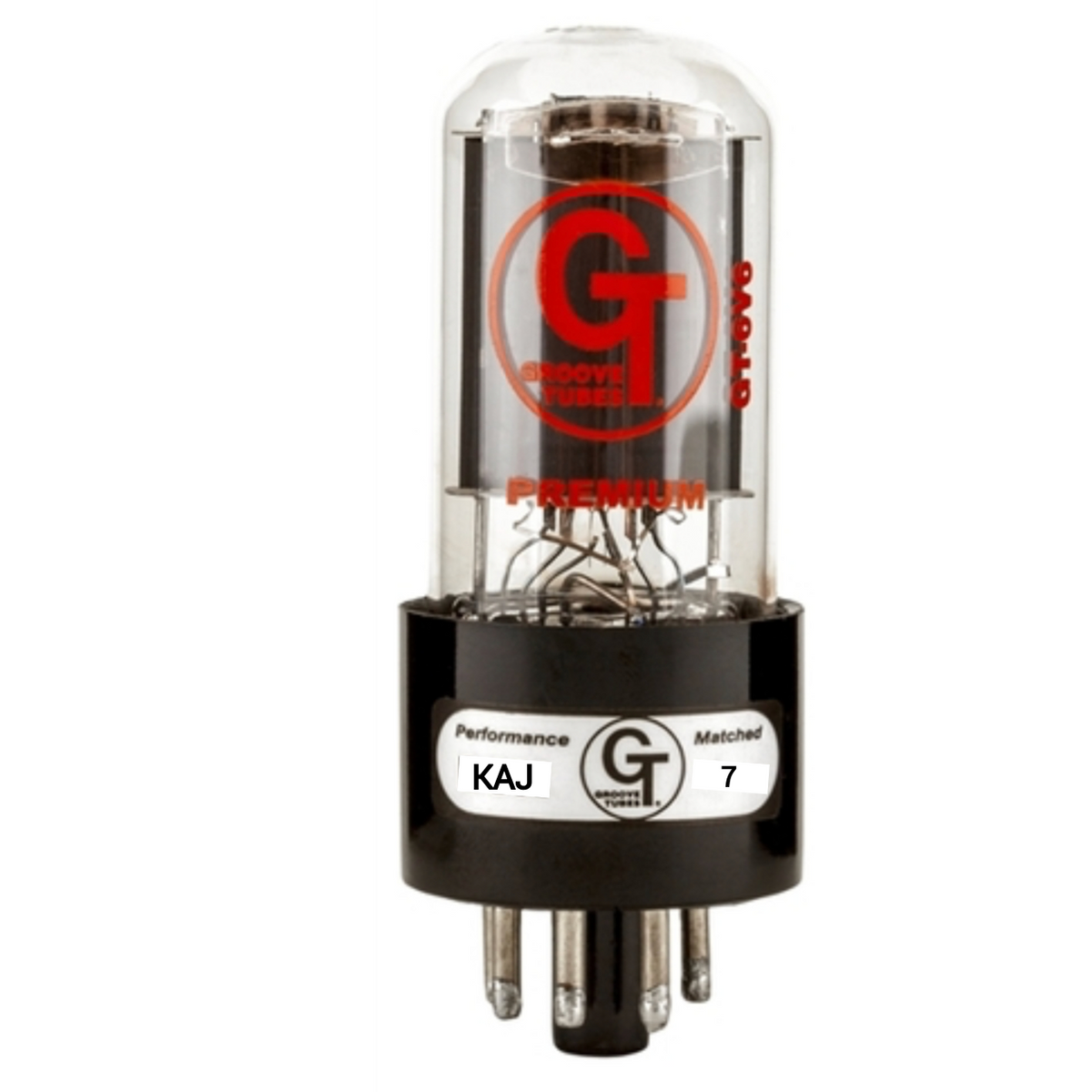 Groove Tubes - GT-6V6-C Amplifier Power Tube - Rating 7 - Medium/Norma